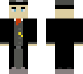 Thomas shelby with razor blade cap (Peaky Blinders) | Minecraft Skin