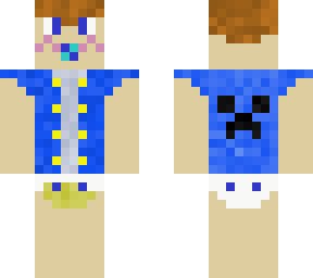 Little Joel peed his diaper | Minecraft Skin