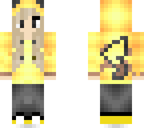 Cute Girl Pikachu Minecraft Skins