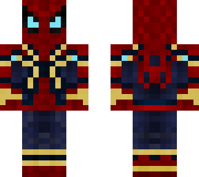 Spider-Man Iron Spider Suit | Minecraft Skin