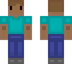 Simply cubed steve | Minecraft Skin