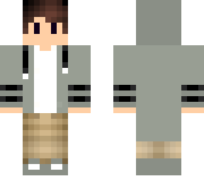 Gray Boy | Minecraft Skin