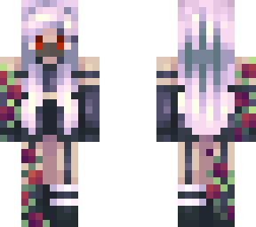 medieval vampire girl | Minecraft Skin