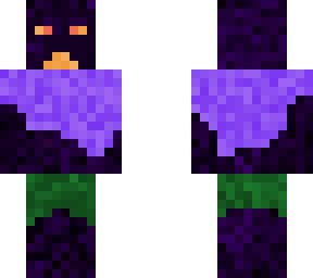 Obsidian girl | Minecraft Skin
