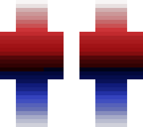 Red and blue gradient | Minecraft Skin