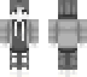 Gray Boy Skin | Minecraft Skin
