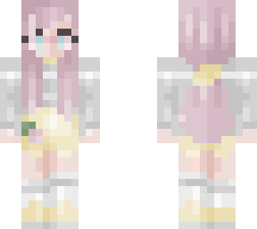 pink cute girl pastel | Minecraft Skins