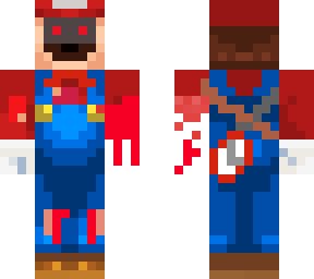 Withered Mario | Minecraft Skin