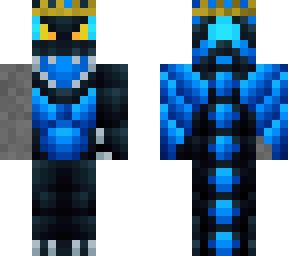 Dragon king with robot arm | Minecraft Skin