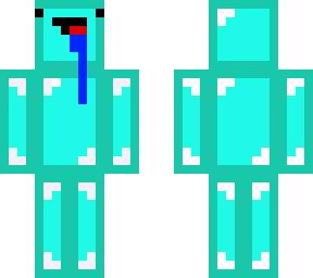 Drooling Skeppy | Minecraft Skin