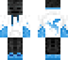 Ice Whither Skeleton | Minecraft Skin