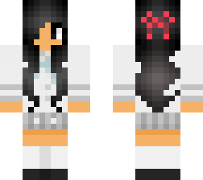 Aaron's genderbent skin. fixed | Minecraft Skin