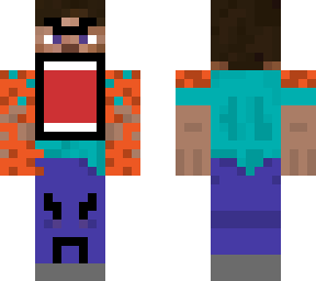 Angry Steve | Minecraft Skin