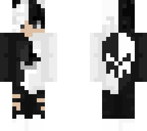 Black and White | Minecraft Skin