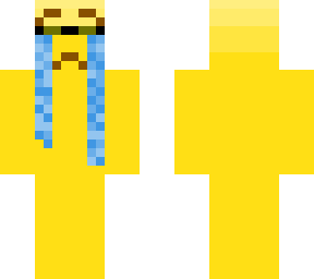 Laughing Crying Emoji But Sad But c00l | Minecraft Skin