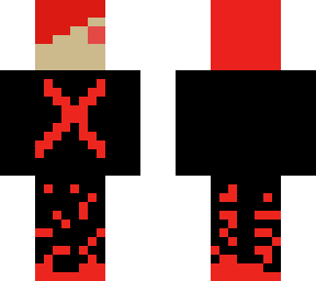 red x | Minecraft Skin