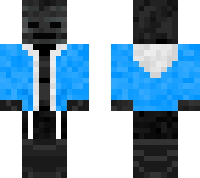 Wither Skeleton Sans Undertale | Minecraft Skin