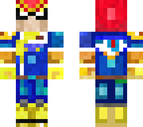 Captain Falcon | Minecraft Skin