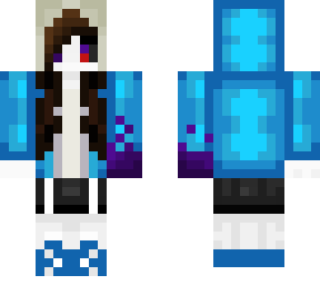 dusttale sans girl dust | Minecraft Skins