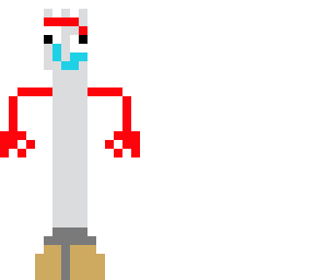 Forky from Toy Story 4 | Minecraft Skin