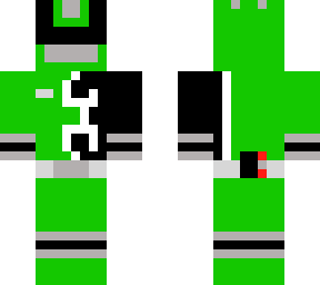 spd green ranger power rangers | Minecraft Skins