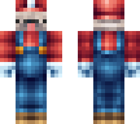Mario pug | Minecraft Skin