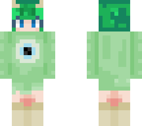 Mike Wazowski Girl | Minecraft Skin