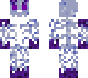 Purple Skeleton | Minecraft Skin