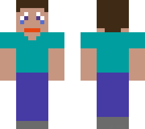 Sad Steve | Minecraft Skins