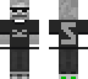 Black Skeleton | Minecraft Skins