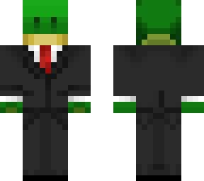 Turtle with Suit | Minecraft Skin