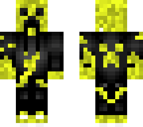 Yellow creeper | Minecraft Skin