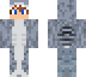 New Shark boy | Minecraft Skin