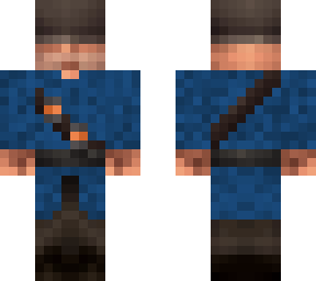 Tf2 blue solider | Minecraft Skin
