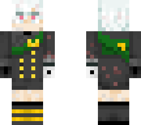 9S - route C Nier:Automata | Minecraft Skin