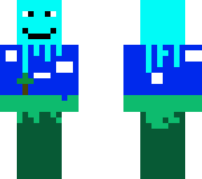 an entire world with a floater guy | Minecraft Skin