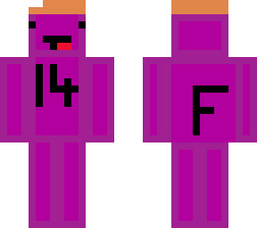 Bald Purple Skeppy | Minecraft Skin