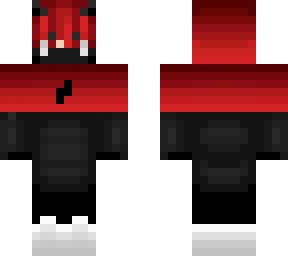 black and red | Minecraft Skin