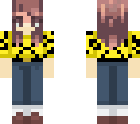 Eleven Stranger things Season 3 (end) (edit) | Minecraft Skin