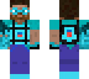 Ice steve COol | Minecraft Skin