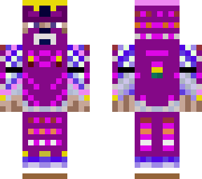 purple samurai v2 | Minecraft Skin