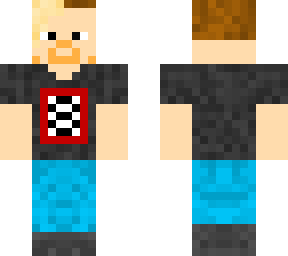 8 bit ryan | Minecraft Skin