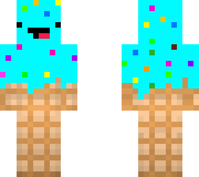 Ice cream derp better version | Minecraft Skin