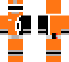 orange ranger | Minecraft Skins