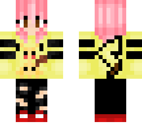 Pika pika mothertruckers | Minecraft Skin