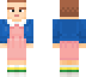 eleven from stranger things | Minecraft Skins