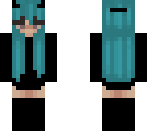 evil blue girl | Minecraft Skin