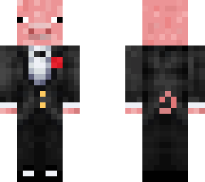 Pig In Suit | Minecraft Skins