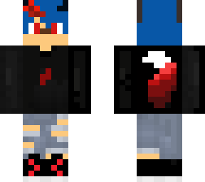 Red Wolf Boy | Minecraft Skin