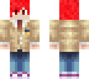 Una obra de arte del skin del hermano gemelo de CilioGamer | Minecraft Skin